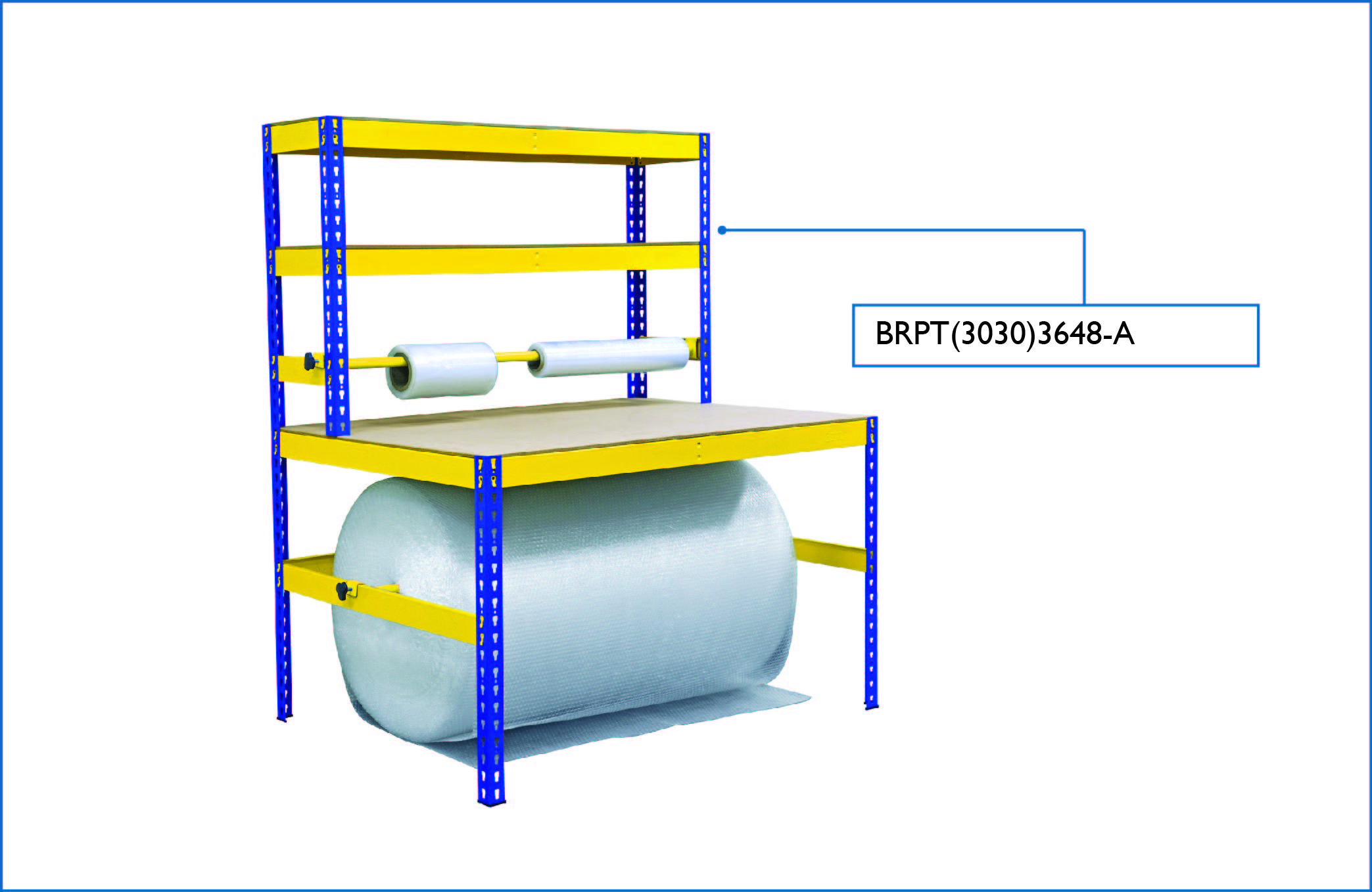 Boltless Rack Packing Table | Packing Station | Warehouse Packing Table