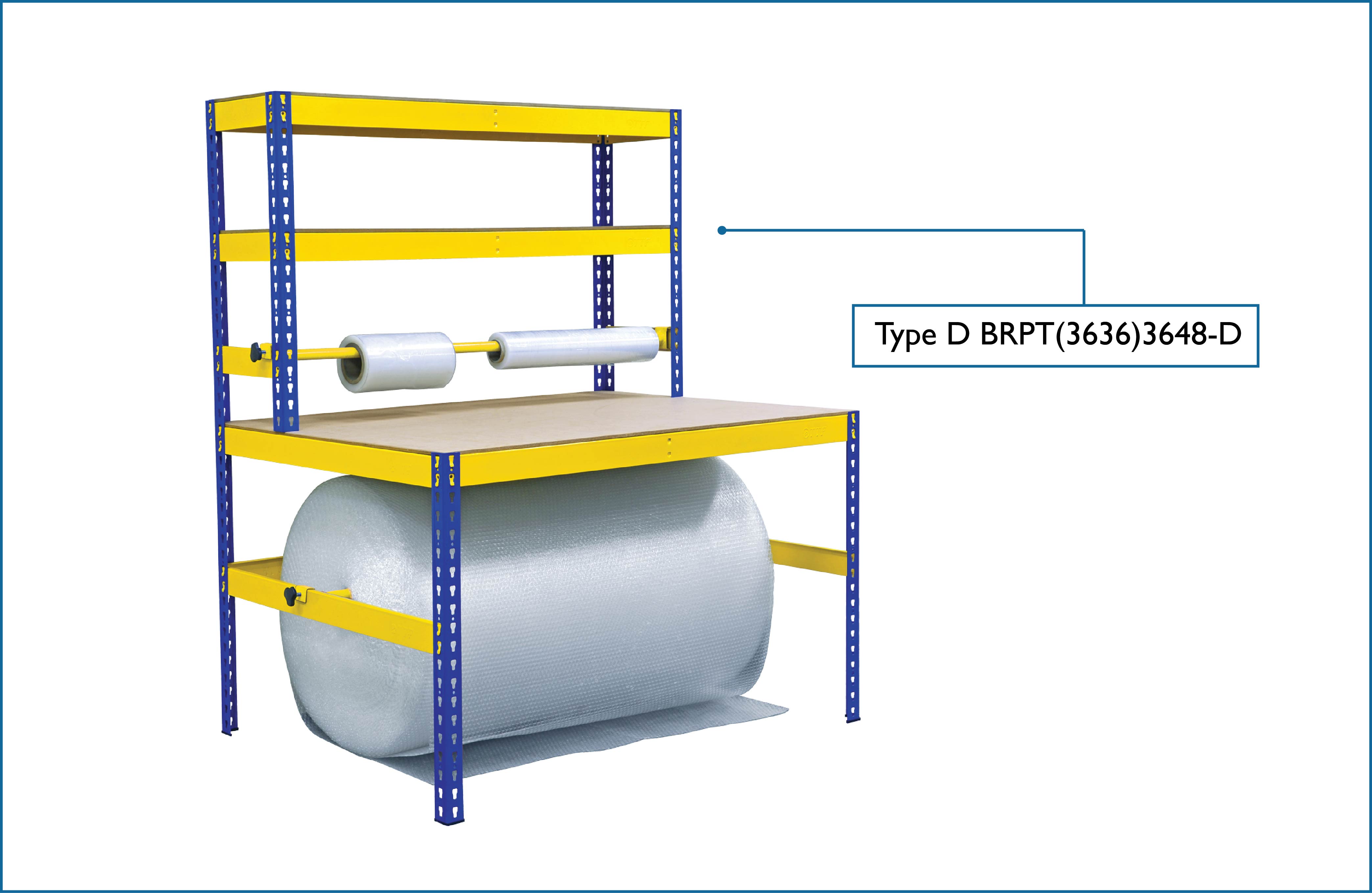 Boltless Rack Packing Table | Packing Station | Warehouse Packing Table