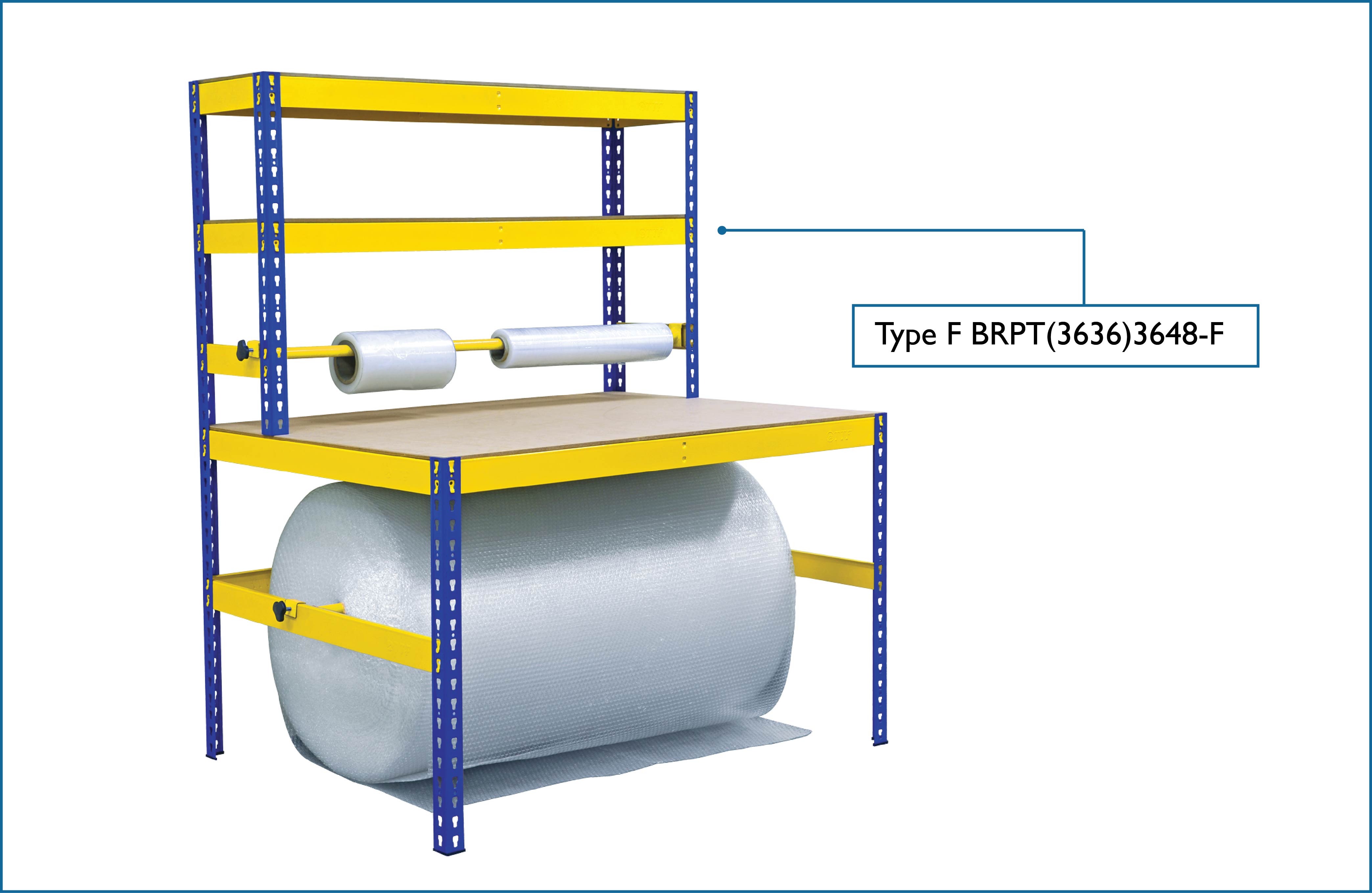 Boltless Rack Packing Table | Packing Station | Warehouse Packing Table